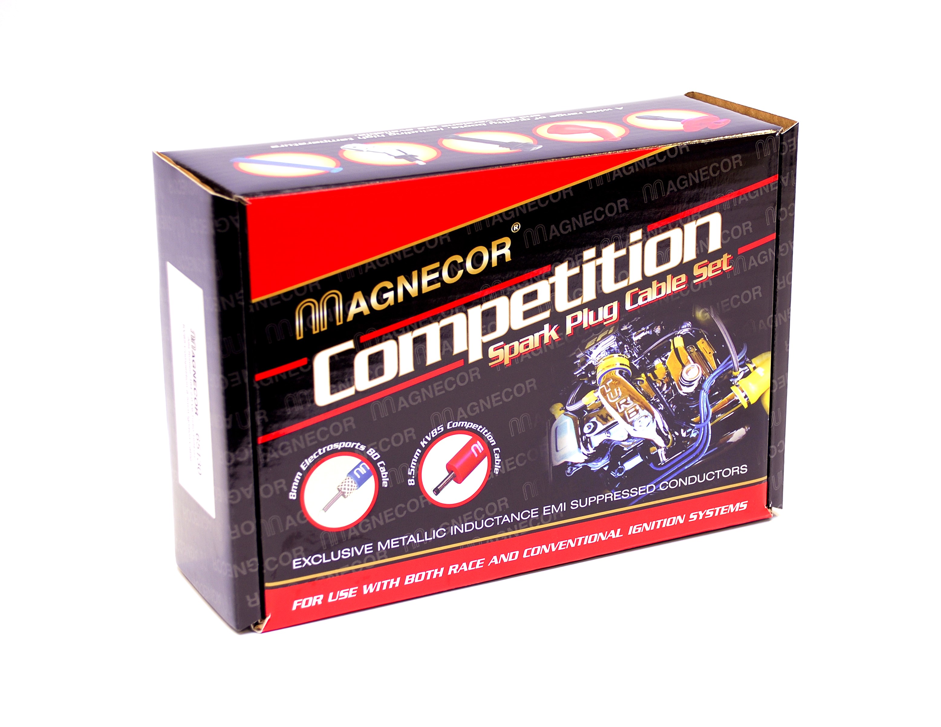 Ignition ht lead set, 7mm electrosports. Porsche 964 turbo 3.6ltr 6766 ...