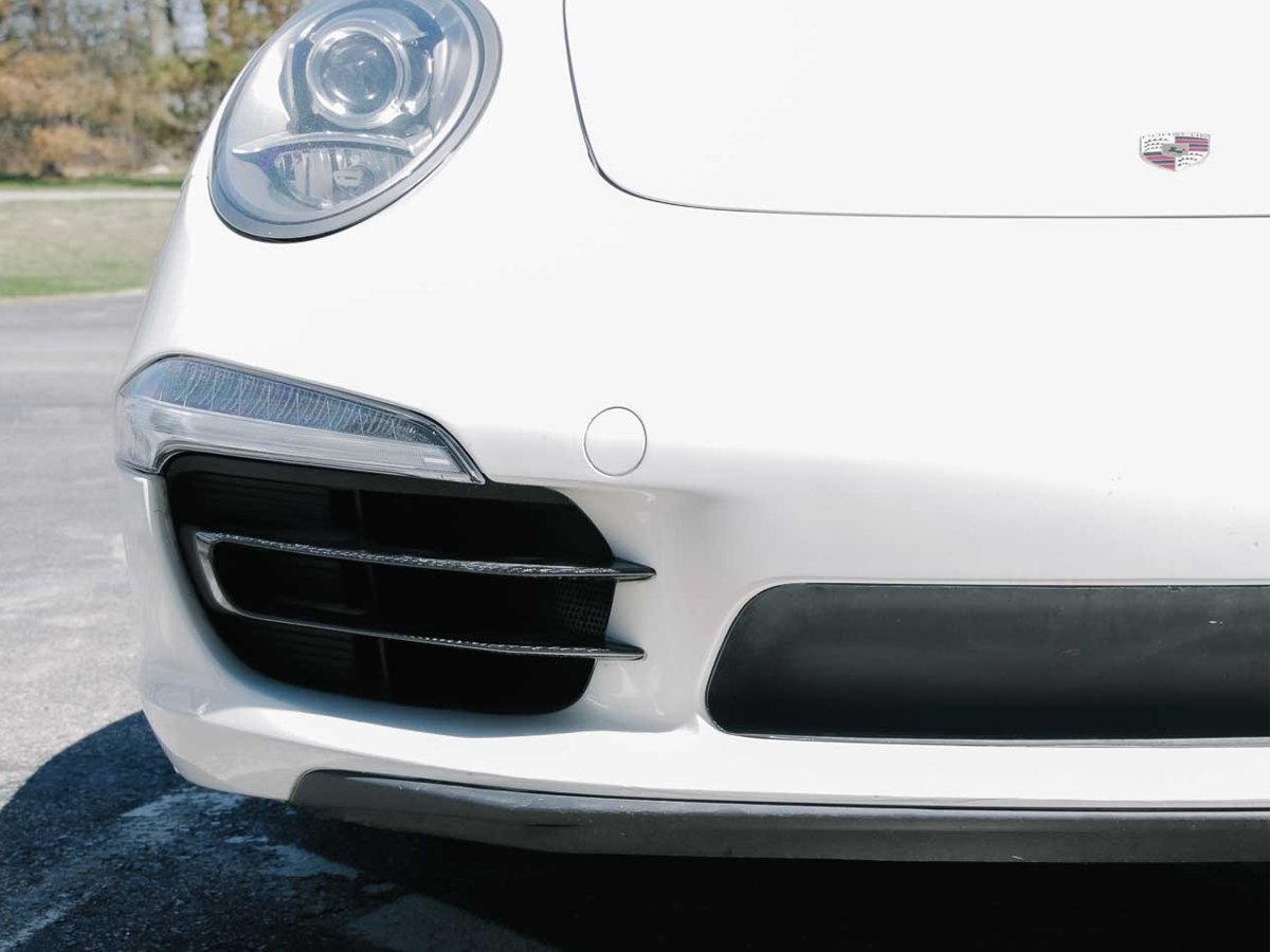 Porsche 991.1 Carrera Front bumper air duct splitters Carbon Fibre ...