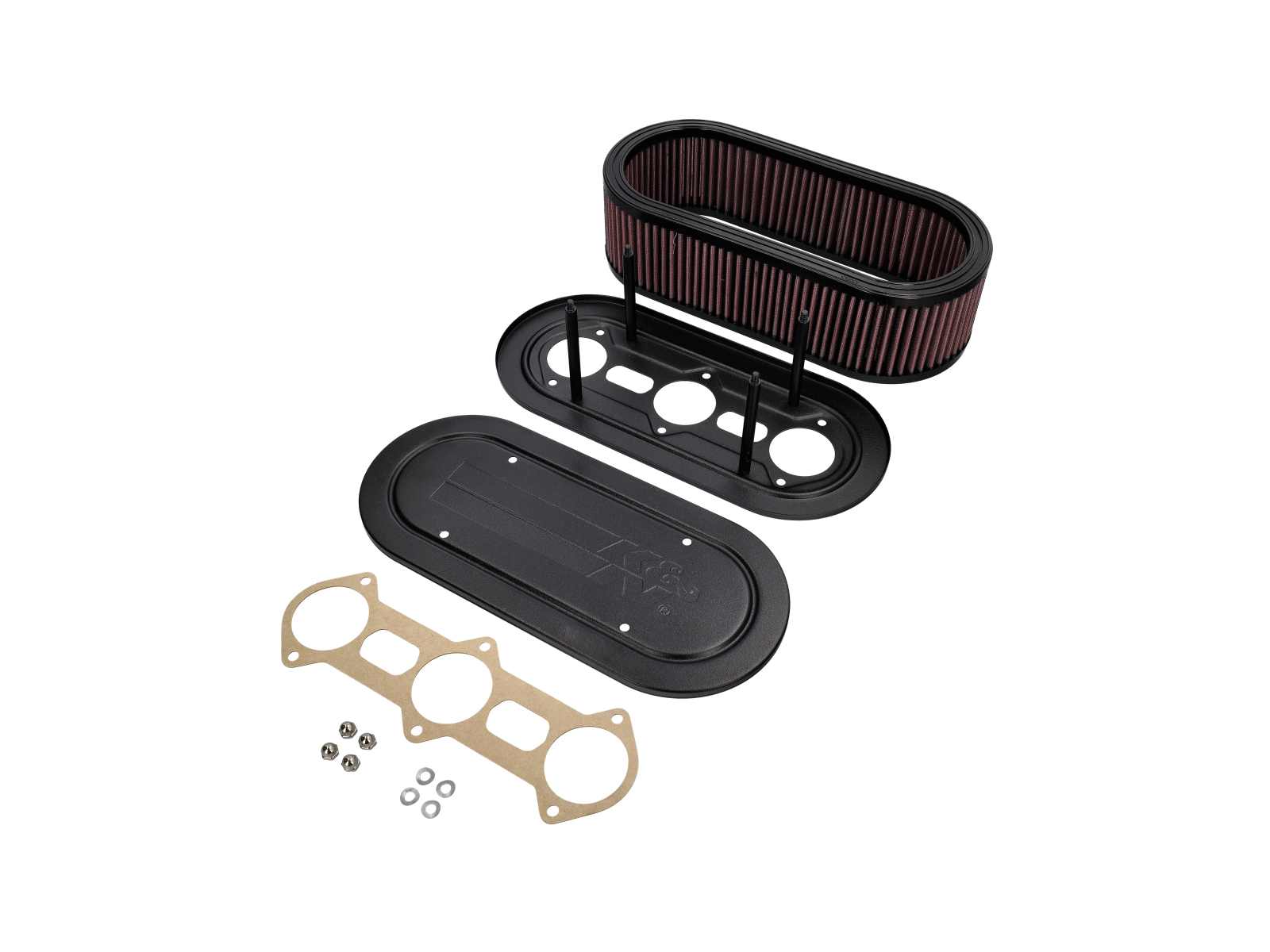 Porsche 911 K&N Custom Air Filters for Single or Two Barrel Carburetors ...