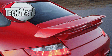 TechArt Rear Spoiler Type II. Porsche 997 Turbo - 097100881009 | Design 911