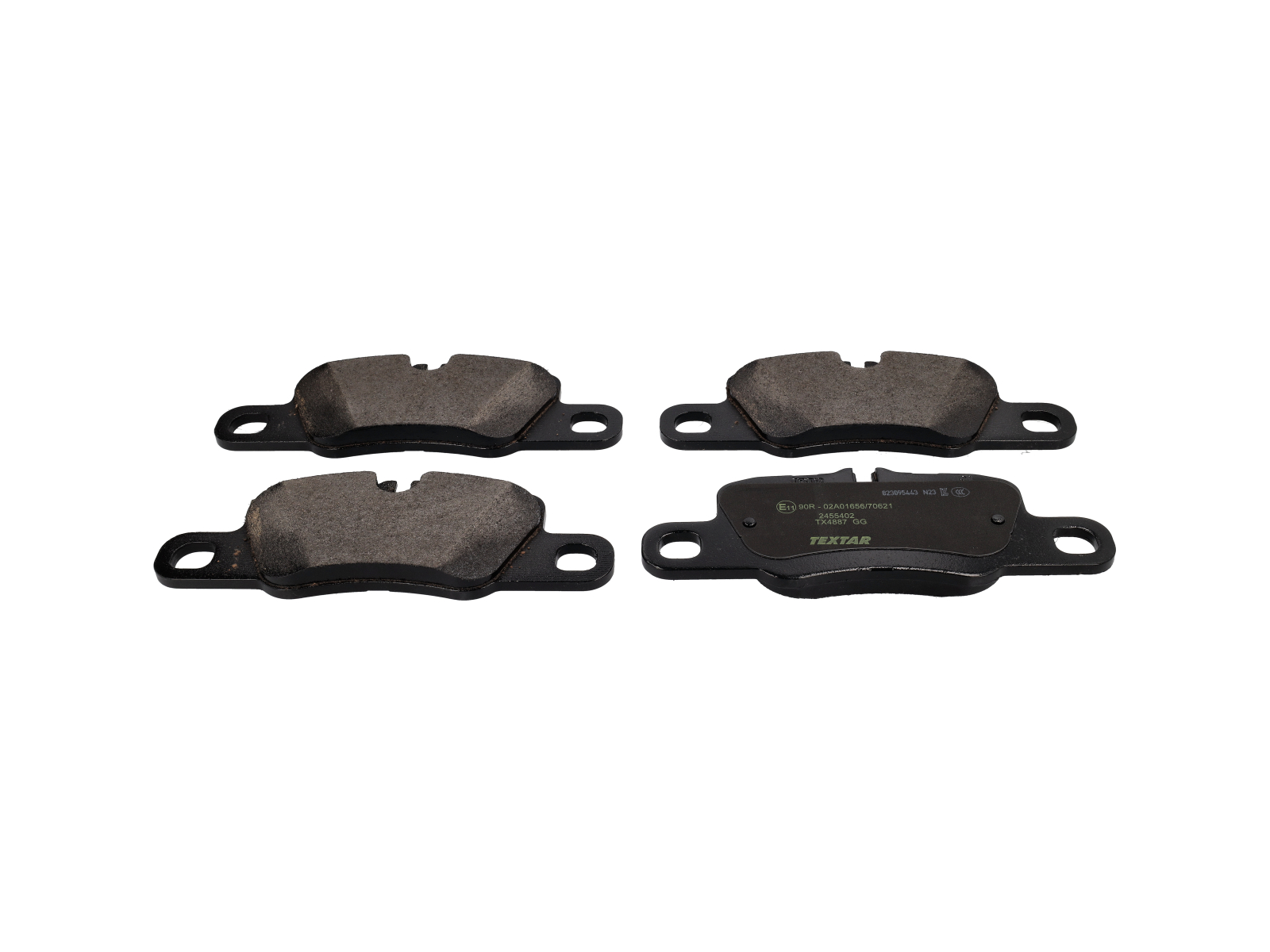 1 set of brake pads for disc brakes, This part number supersedes to ...
