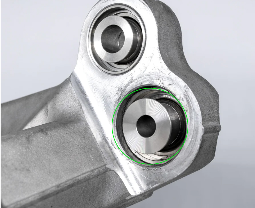 Rear wheel carrier concentric bush. Porsche 991 and 991 Turbo 2012 ...