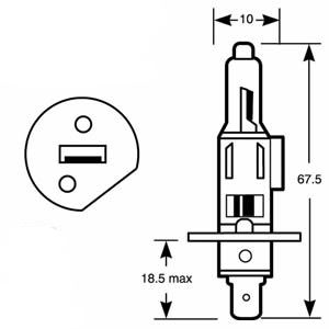Bulbs H1 ULTRA XENON (Ring 948) 60% Brighter - 90063112590/3 | Design 911