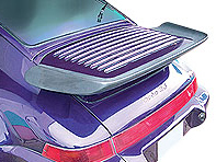 Rear Spoiler/Aerofoil Turbo Porsche 911 1978-94 - 93051202300 | Design 911