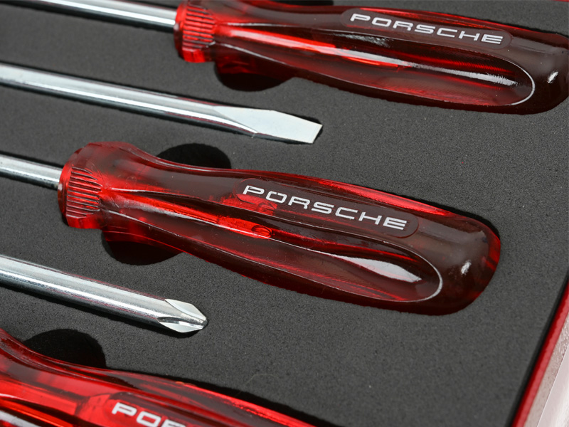 Porsche Classic Screwdriver tool set with box, five-piece - PCG19100201 ...