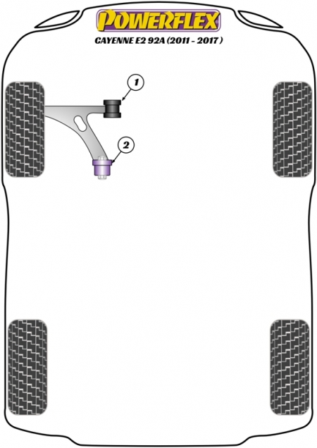 Buy Porsche Cayenne 92A (958) 2010-2017 Cayenne V6 3.6L Petrol 300Hp ...