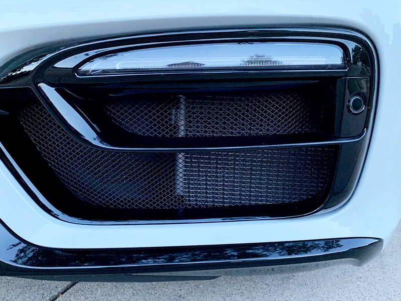 rGS GTSComboFrtSides Complete front bumper grille wire mesh set Porsche ...