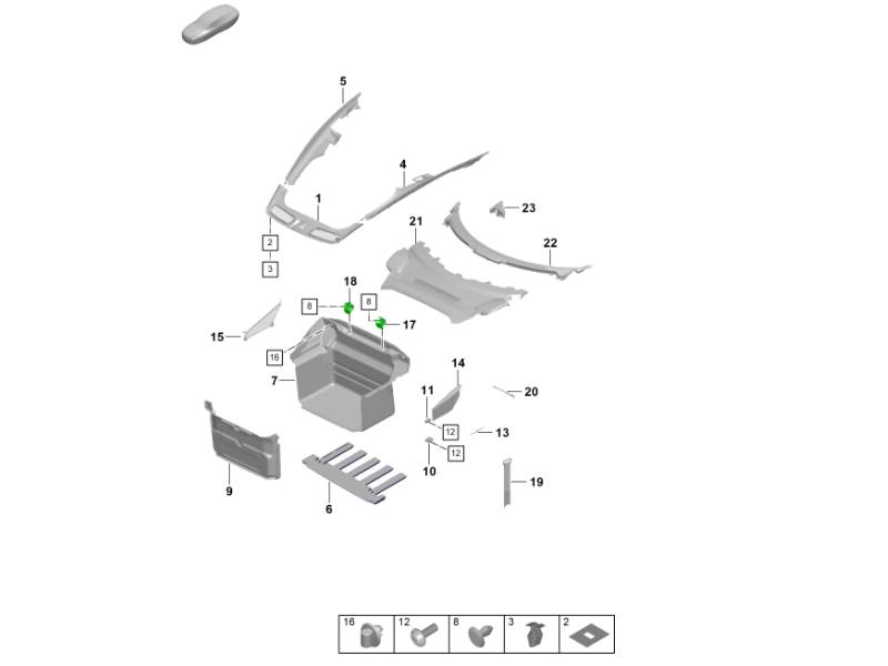 Buy Porsche 992 (911) MK1 2019-2024 992.1 Carrera 4S 3.0L 2019-24 Boot ...