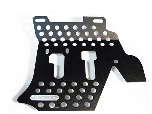 Porsche Rennline Aluminium Floor Board - F01PBLACK | Design 911