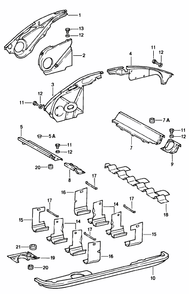 Porsche 911 Engine Cover 91110680203 91110680205 - 91110680205 | Design 911