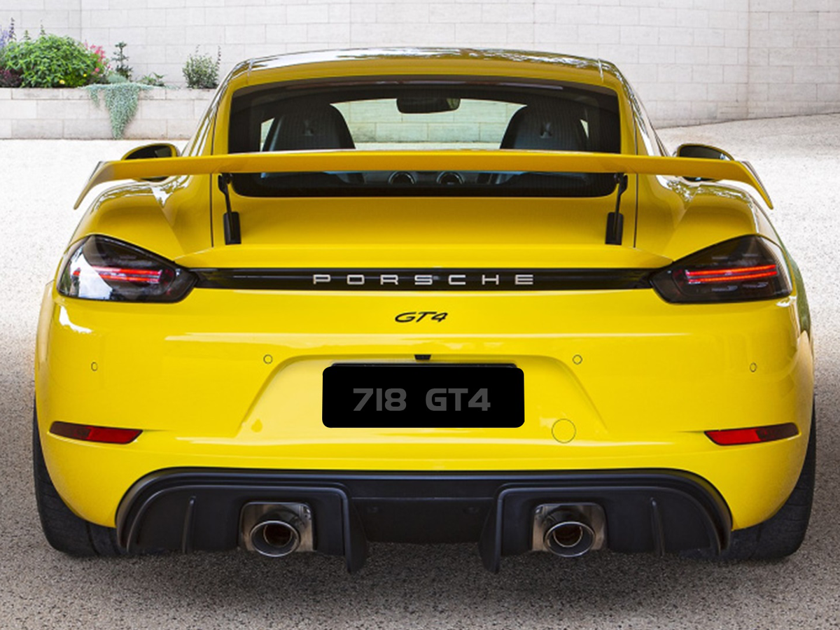 718 GT4 Look conversion kit for Porsche 718 Cayman / 718 Boxster ...