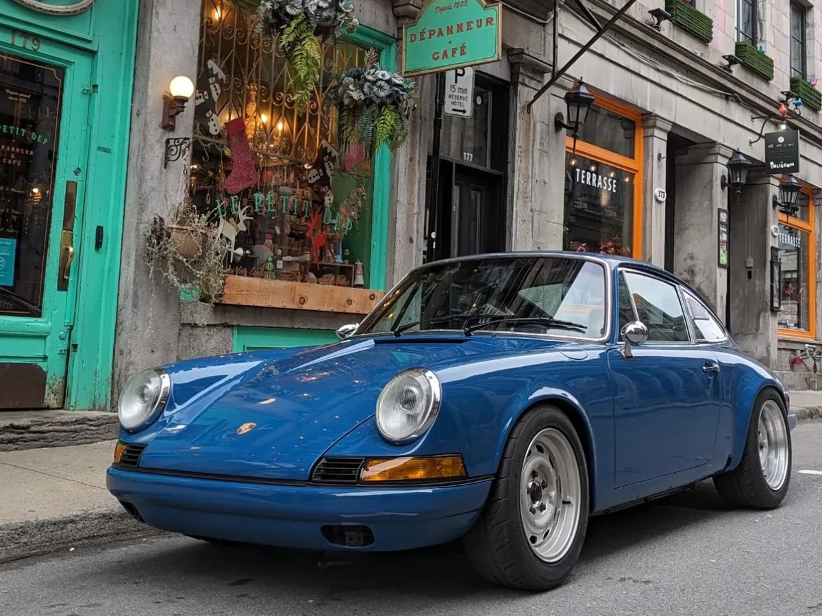 Aluminium bullet mirror, Chrome Plated. Porsche 911 1975-1988 Flag ...