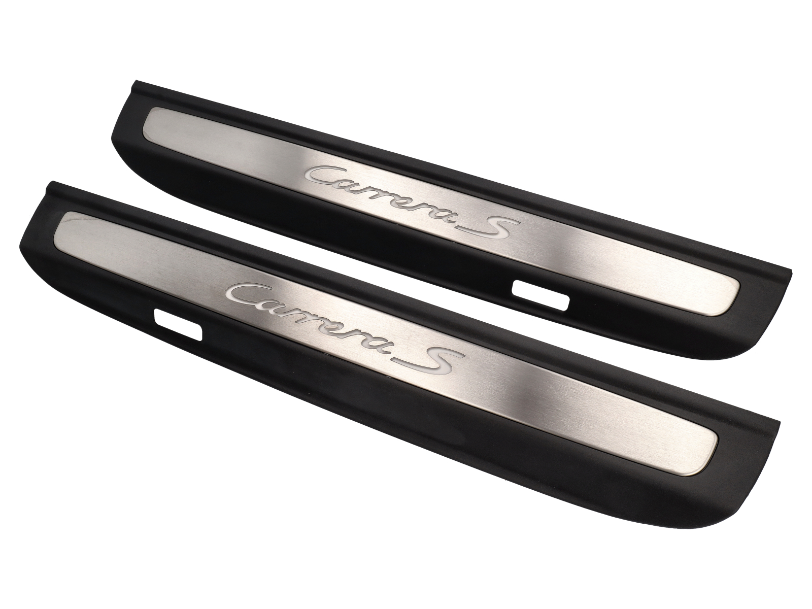 Porsche 991 Carrera Side Sills Trims in Stainless Steel with Logo ...