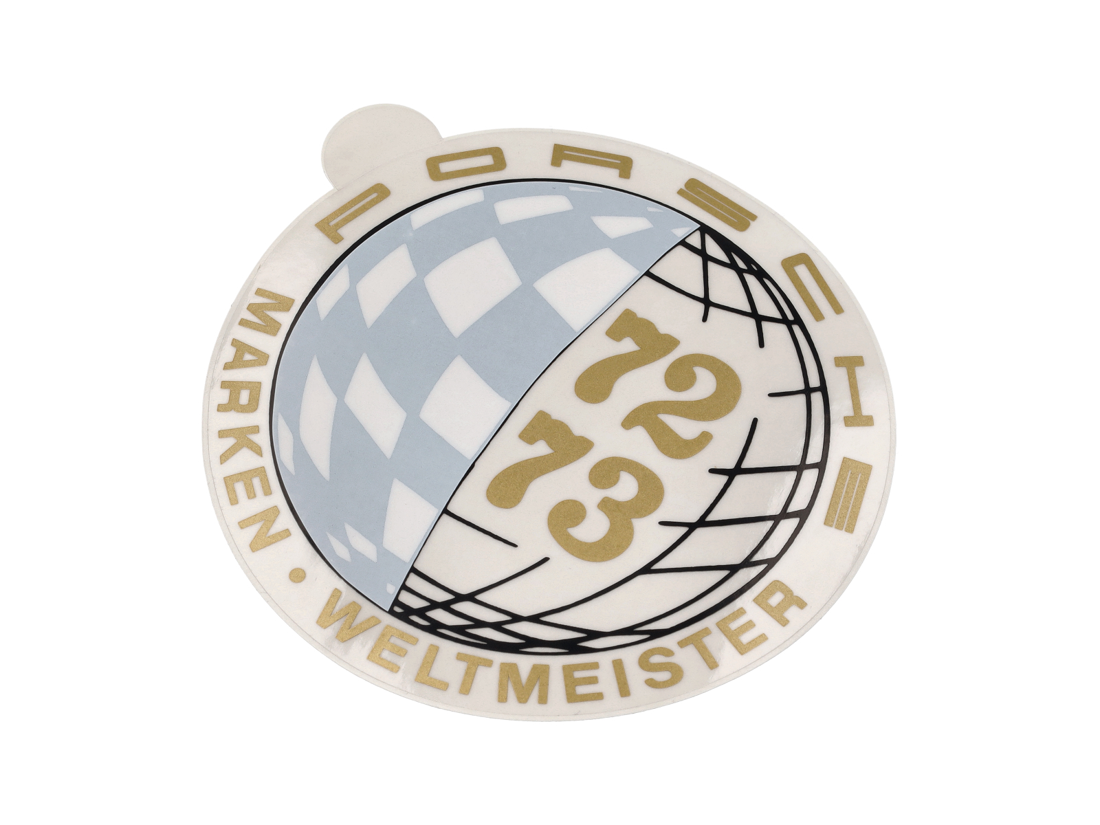 World Champion 1972 1973 Window Sticker 91170110304 - 91170110304 ...