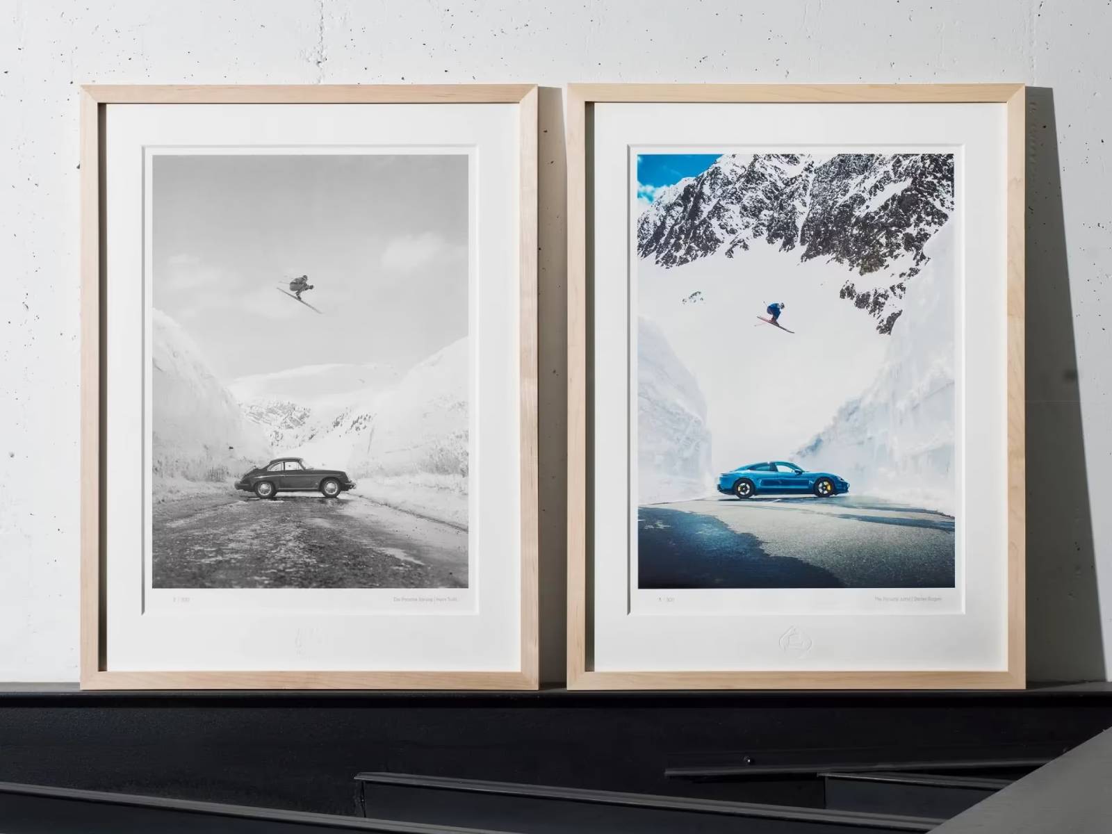 MAP05206021 Poster Set - 'The Porsche Jump.' Limited Edition ...
