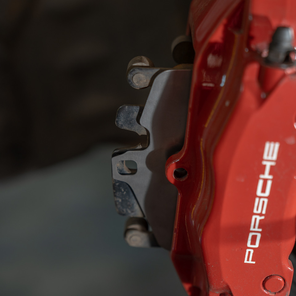 Buy Porsche Boxster 986/987/981 (1997-2016) Titanium Brake Pad Shields ...