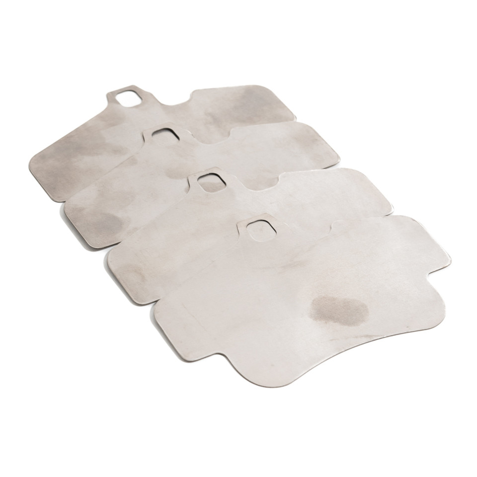 Rennline titanium front brake shims. Porsche 996 / 997 /987 - CS23 ...