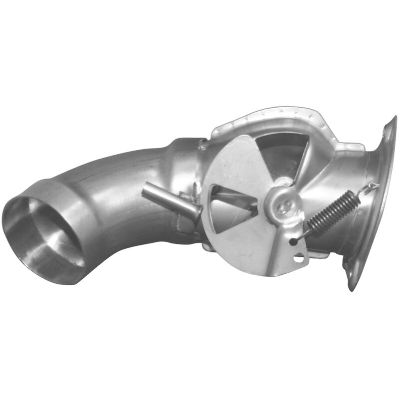 Heater Flap box. Porsche 911 / 930 Stainless Steel SSI - 91121101300/2 ...