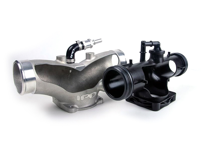 Aluminum Intake Plenum Porsche 991 Turbo /S IPD Intake Plenum 74mm ...