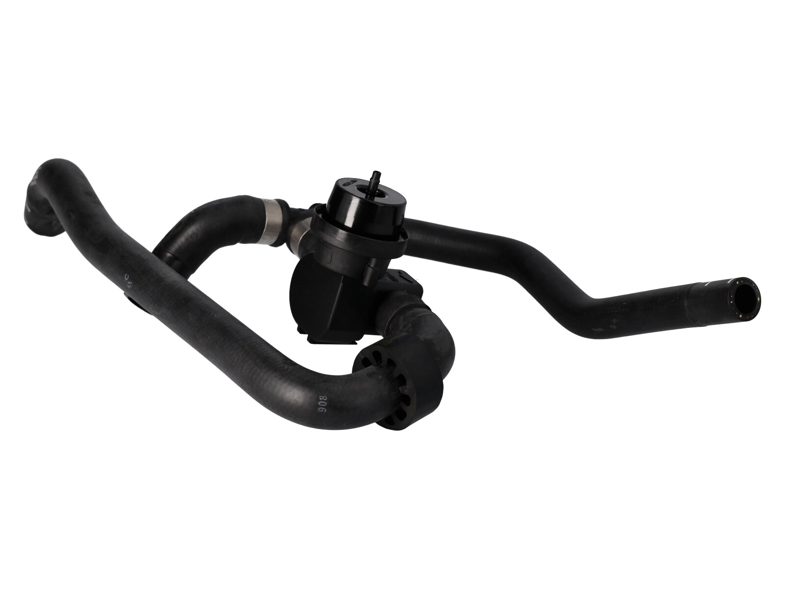Porsche 958 Cayenne 3.6L Water pipe coolant overflow hose 95810655020 ...