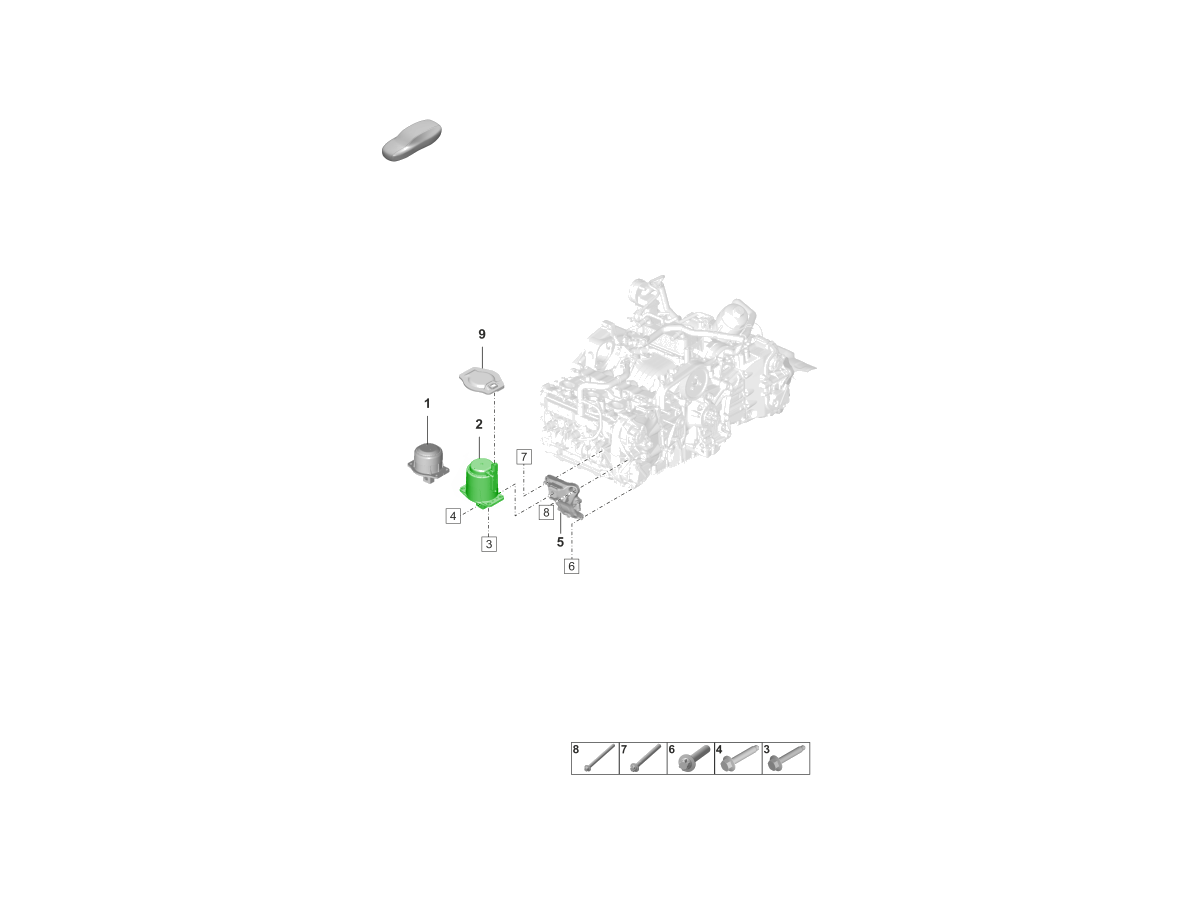 Active/Dynamic Engine Mount (PADM) for Porsche 992-1 Carrera & Turbo ...