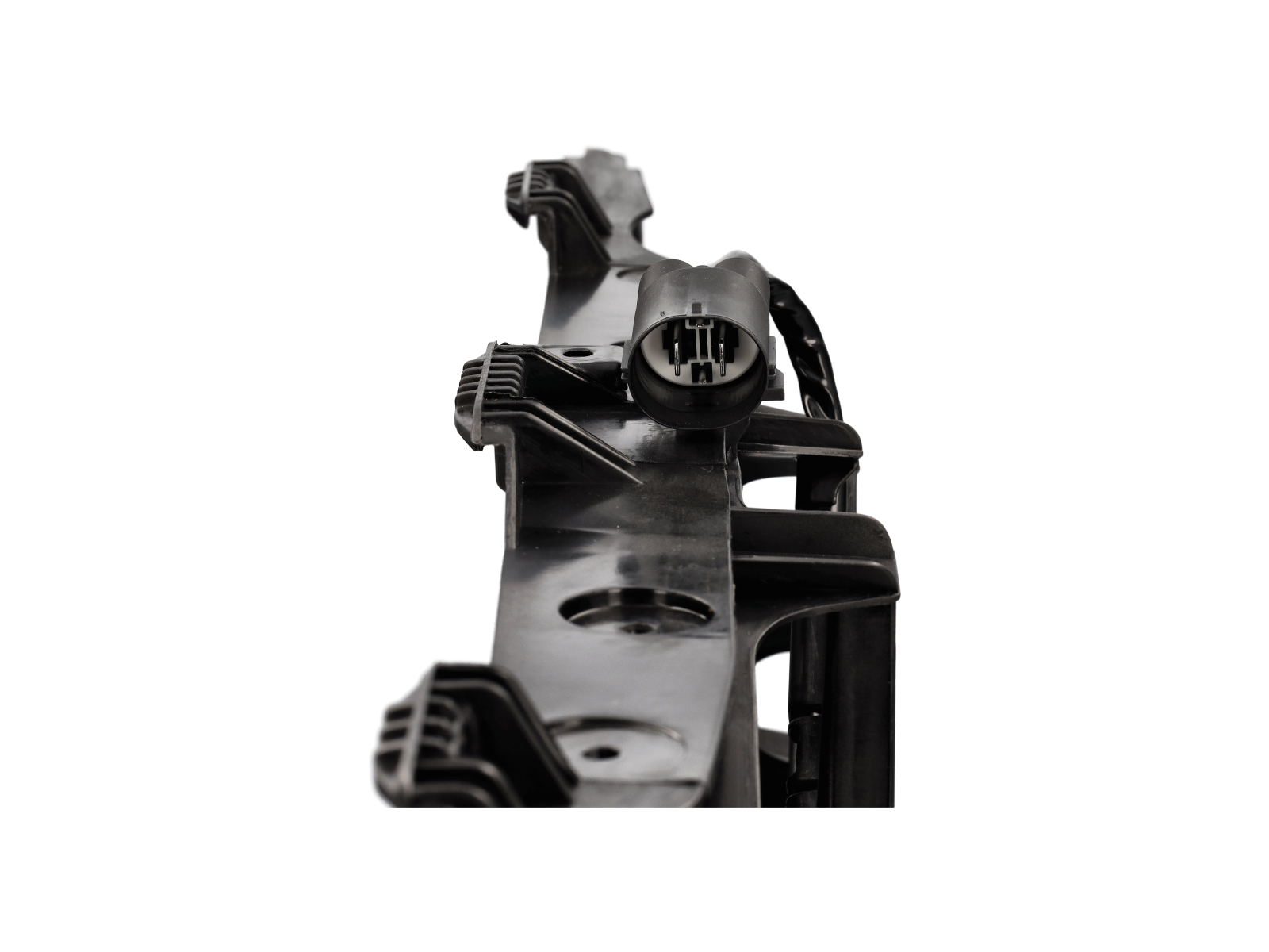 Porsche 970 Panamera Water radiator air duct with fan 97010606106 ...