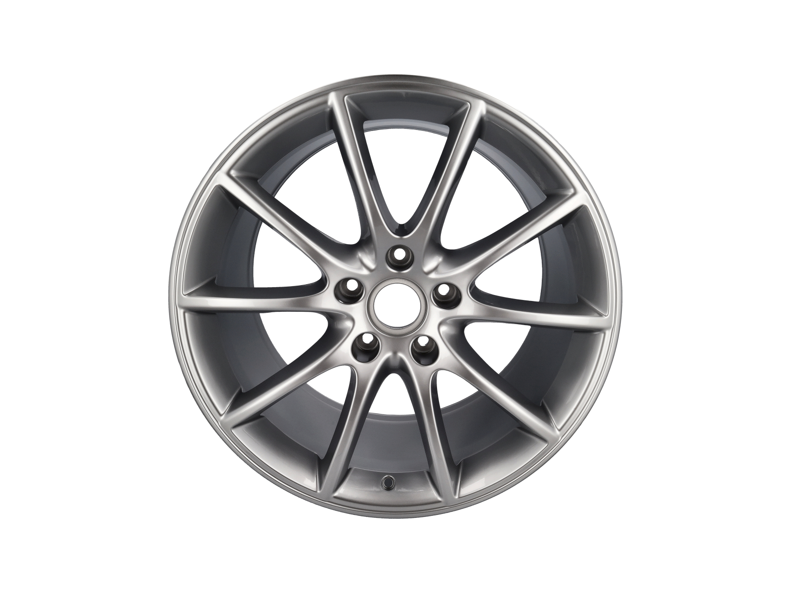 Front 20-inch Cayenne Design alloy wheel, in Brilliant Chrome finish ...