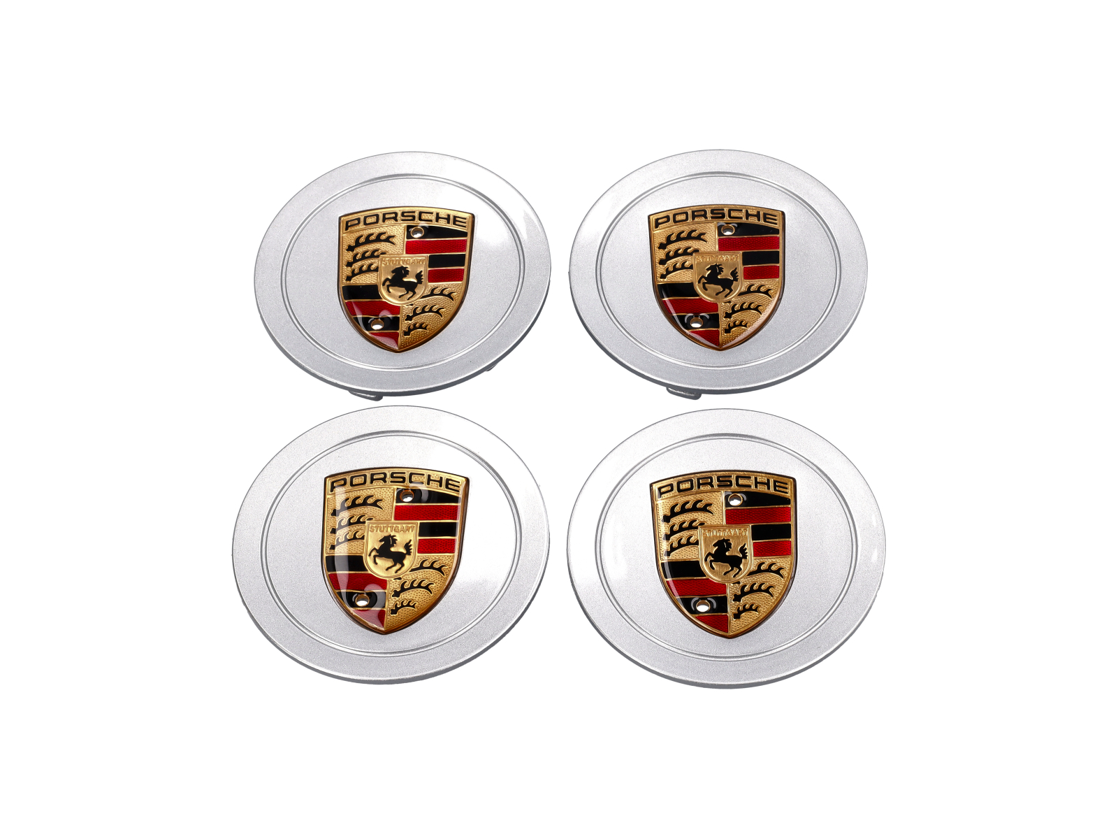 Wheel Caps "Crested" plastic concaved for Porsche Genuine - 00004460012 ...