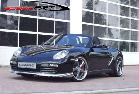 Front Lower Chin Spoiler SpeedART Porsche 987 Boxster - P87BOX001 ...