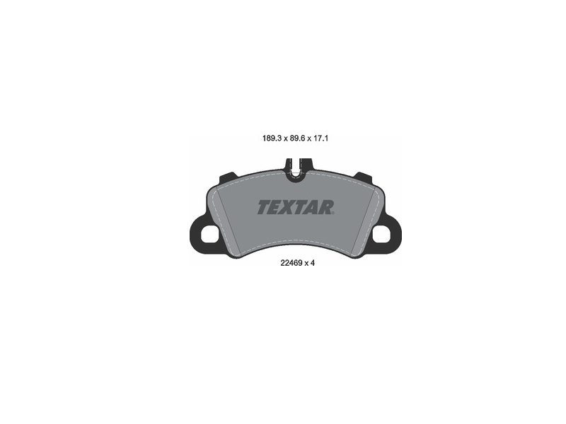 1 set of brake pads for disc brakes, This part number supersedes to ...