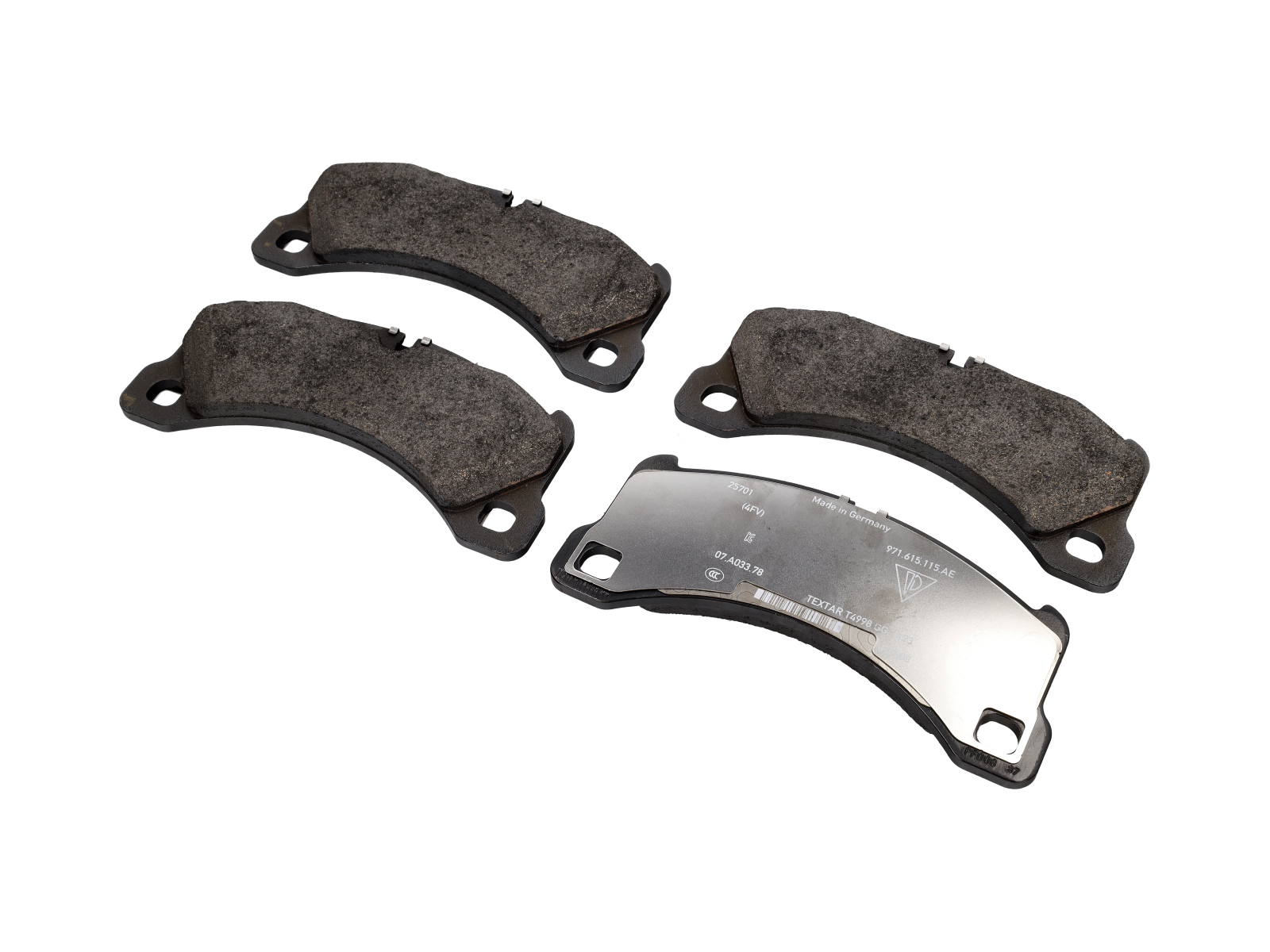 1 set of brake pads for disc brakes - 971698151AD | Design 911