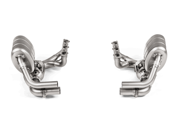 Akrapovic Evolution header set Titanium E-PO/T/4 - E-PO/T/4 | Design 911