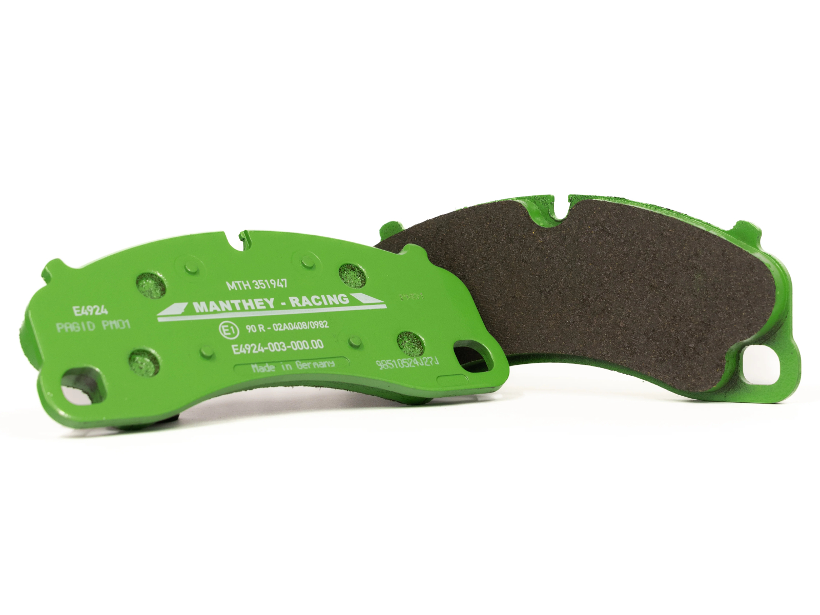 Manthey Racing front brake pads for Porsche GT3 / GT4 / GT4 RS ...