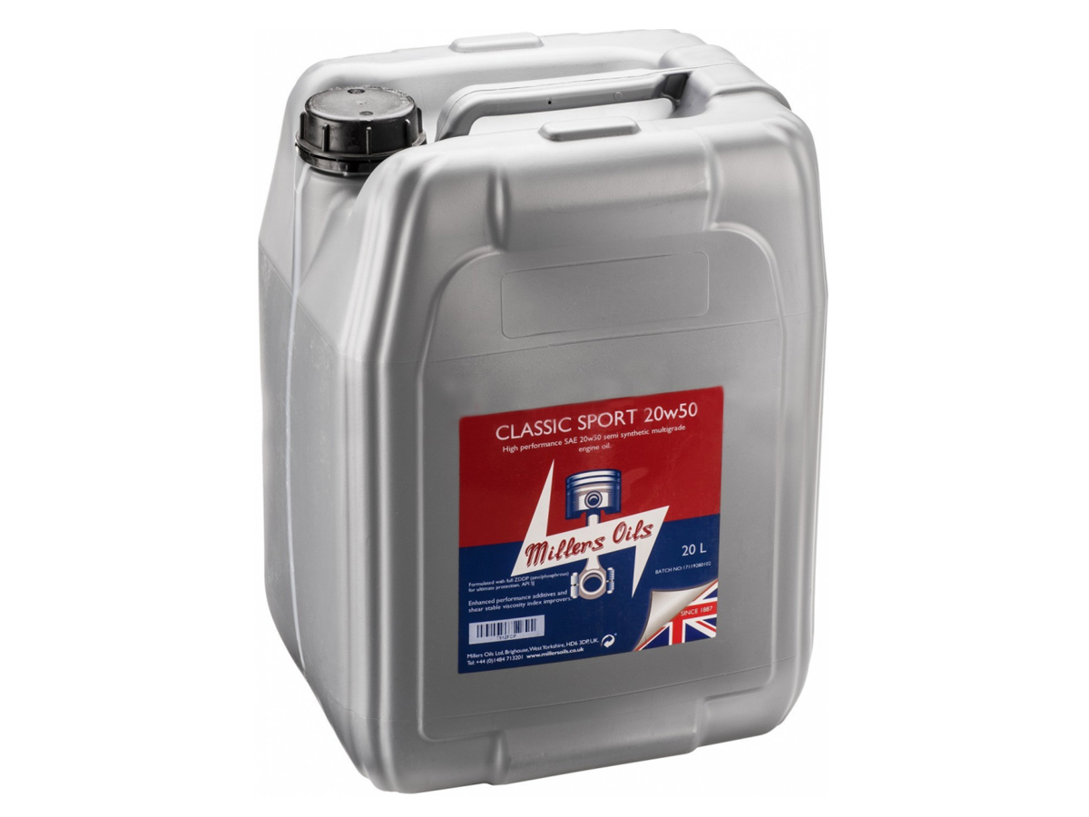 Millers Oil Classic Sport 20W-50 Engine oil for Porsche 356 7912FCP ...