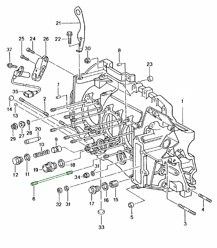 Cylinder Head / Camshaft Carrier | Design 911