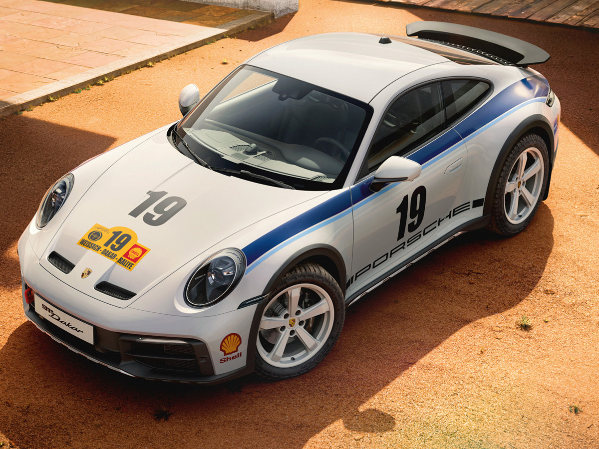 Rally 1974 decorative sticker set for Porsche 992 Dakar 992044898 ...