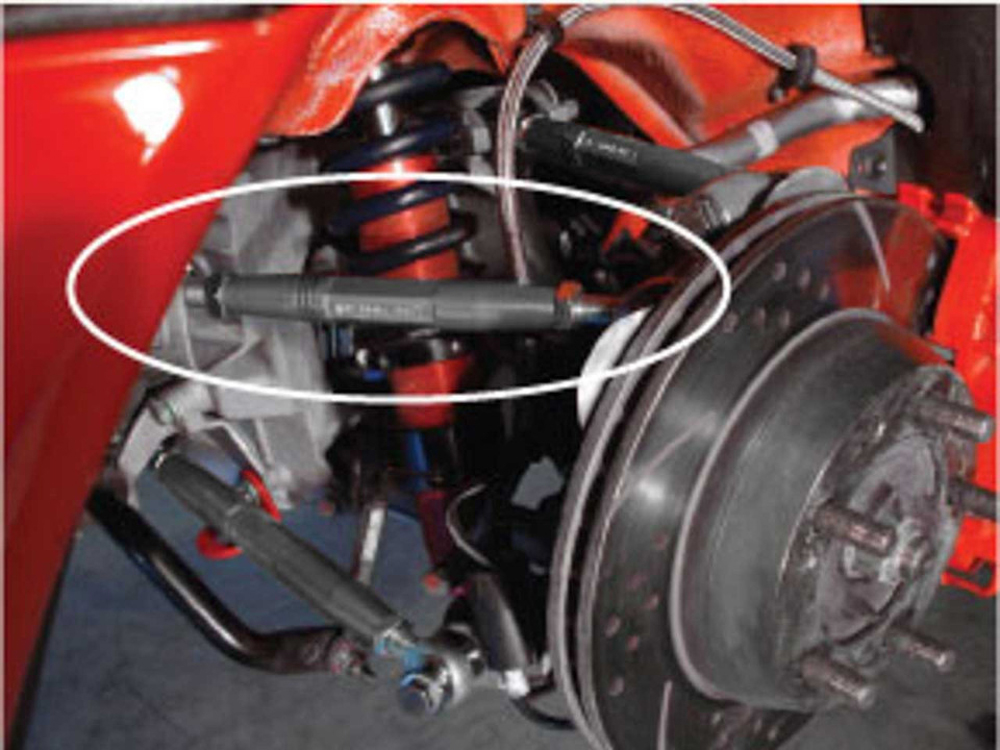 Rear Kinematic Control Arm with Eccentric Locks Porsche 993 - Rennline ...