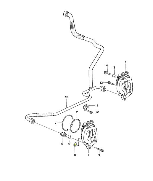 O ring oil scavenge pump. Porsche 996 turbo / 997 turbo - 99970749940 ...