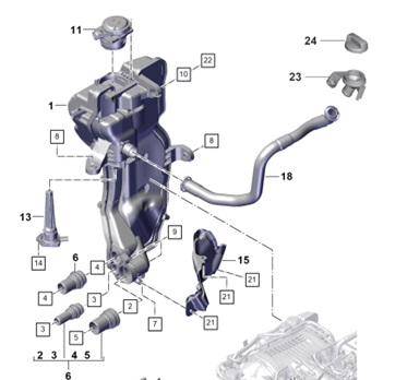 Porsche Engine Oil Tanks | Factory-Spec Lubrication System Parts ...