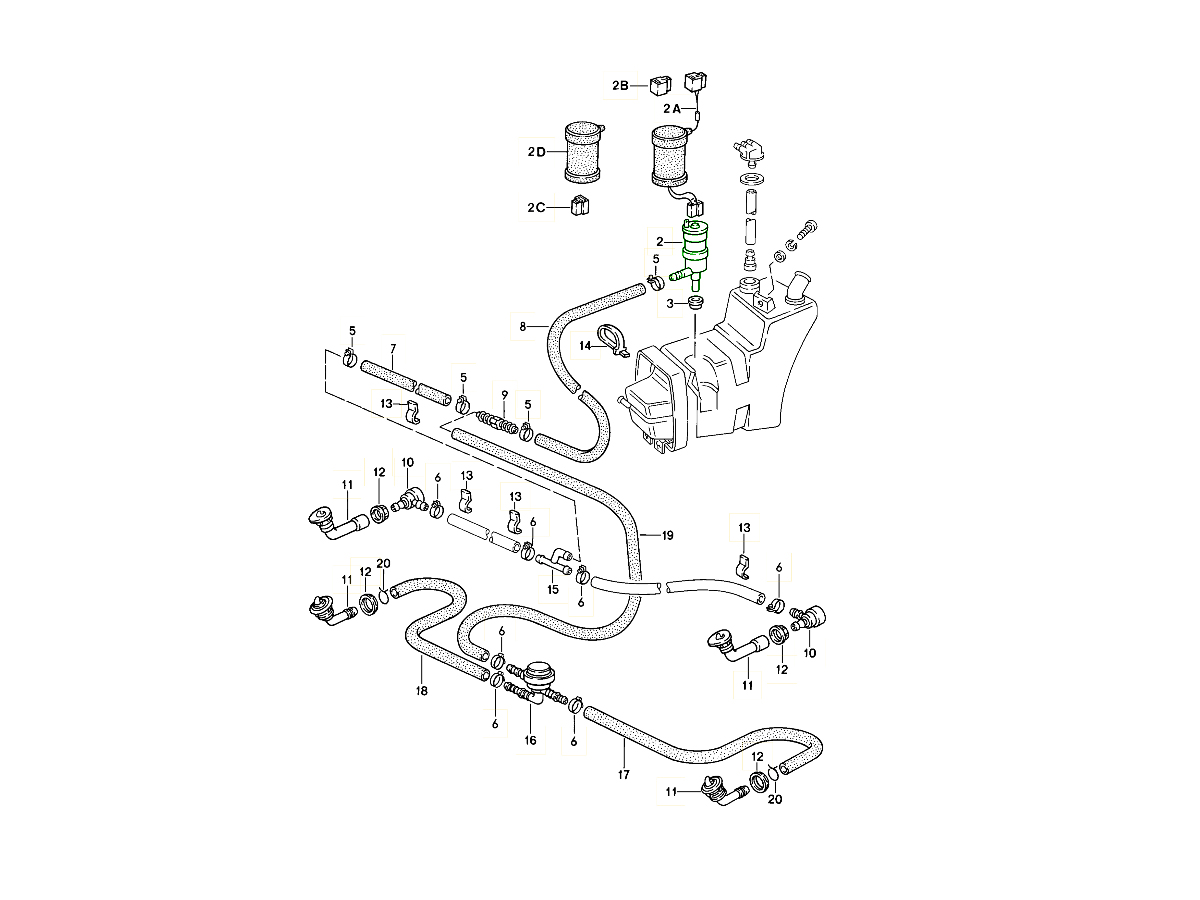 Porsche Washer Pumps, Bottles & Jets | Genuine & OEM Parts – Design911 | Design 911