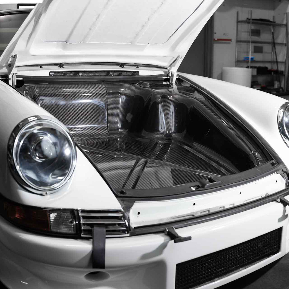 Rennline carbon fibre "frunk" Porsche 911 1974 - 1976 LHD with manual ...