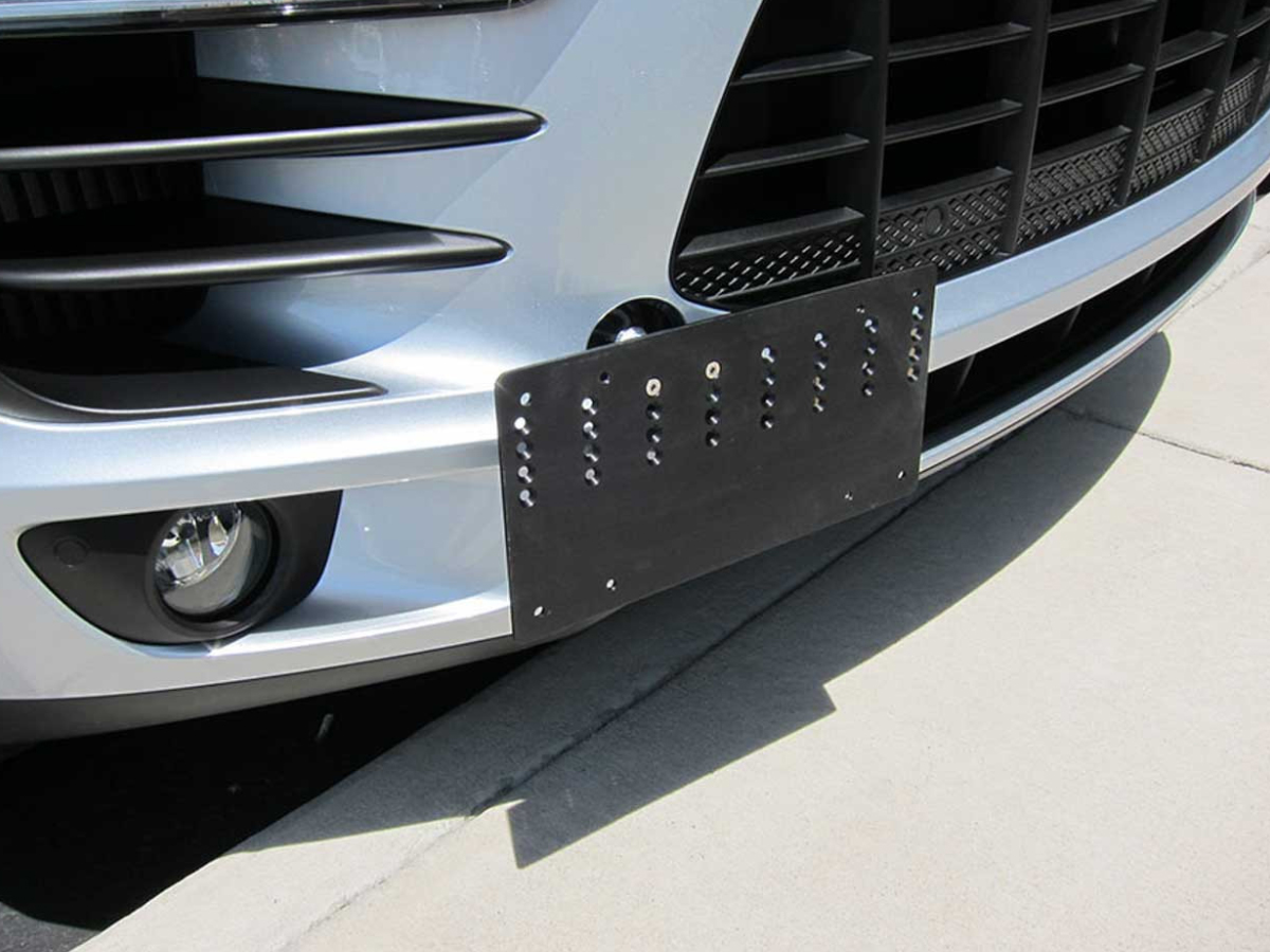 Porsche Front Number Plate Holders | OEM Mounting Brackets & Frames ...