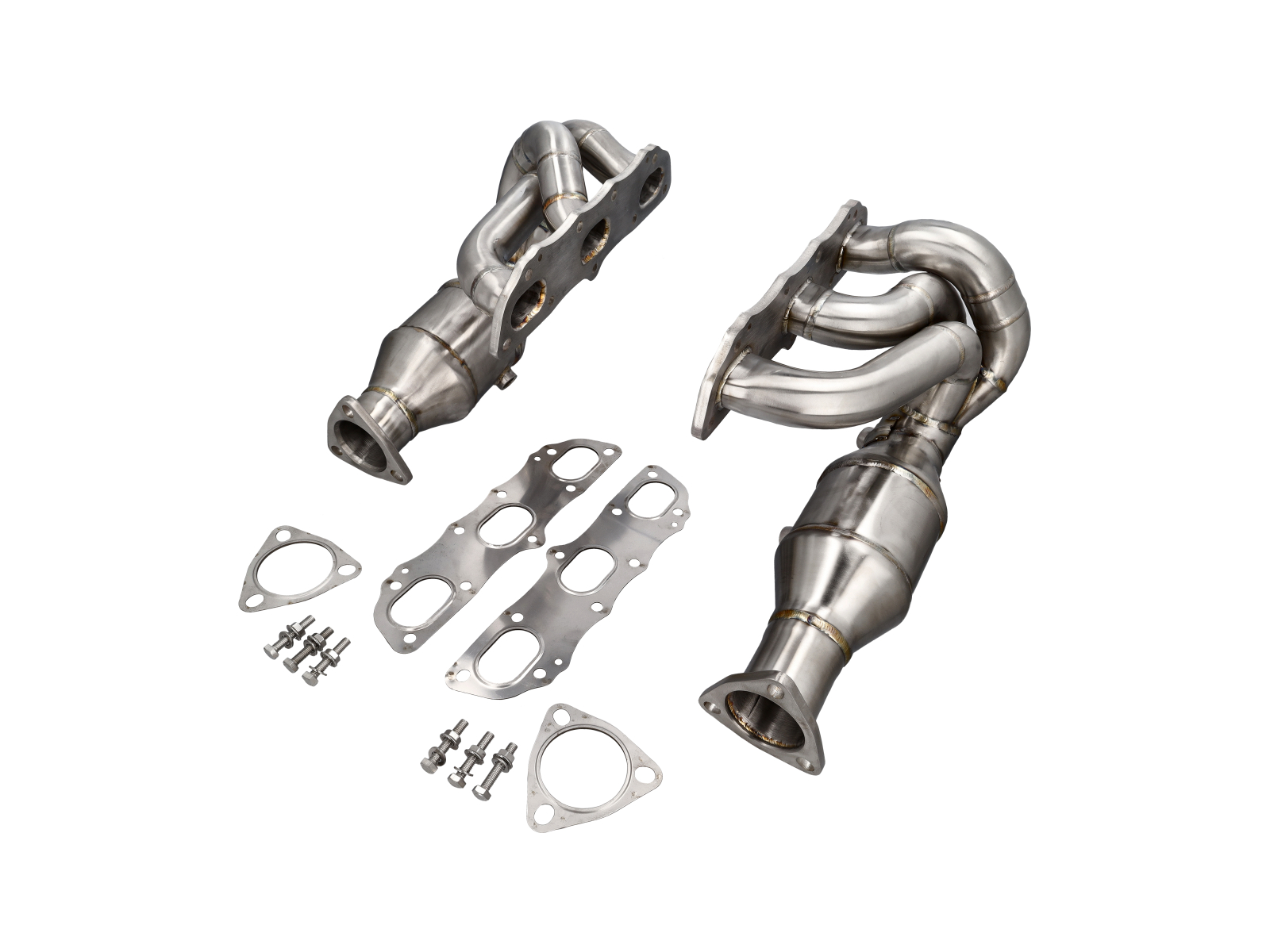 Designtek Exhaust manifold with cat bypass (with catalyst chamber ...