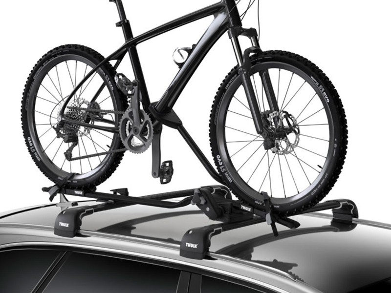 Roof bike rack Thule ProRide for Porsche cars THULE 598002 ...