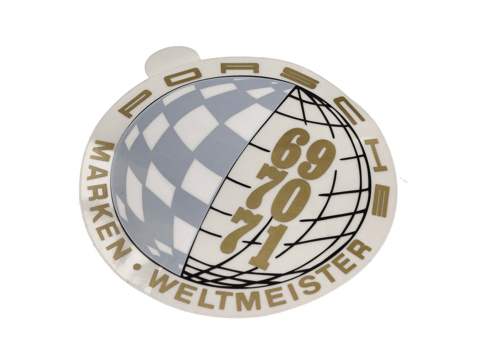 World Champion 1969 1970 Window Sticker 91170110301 - 91170110302 ...