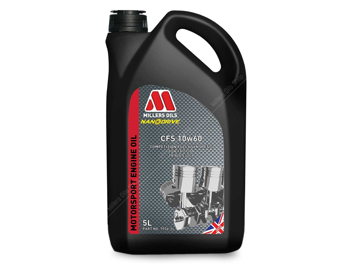 Millers Oils Engine Oil CFS 10W60 Full Synthetic Motorsport 7956GMS ...