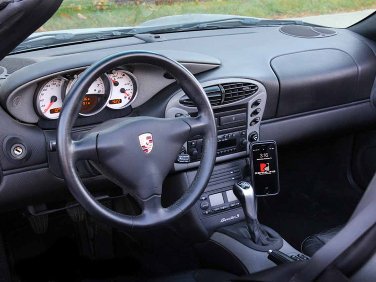Rennline ExactFit Magnetic Phone Mount Porsche 986 Boxster 996 PM01.08 ...