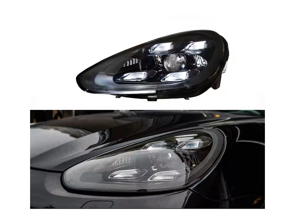 Headlamp Led Upgrade 2023 PDLS style Porsche Cayenne 958.2 2015-2017 ...