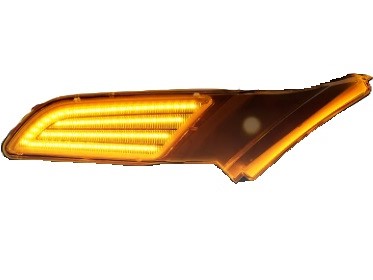 Side repeaters sequential LED with clear lens. Porsche Cayenne 957 ...