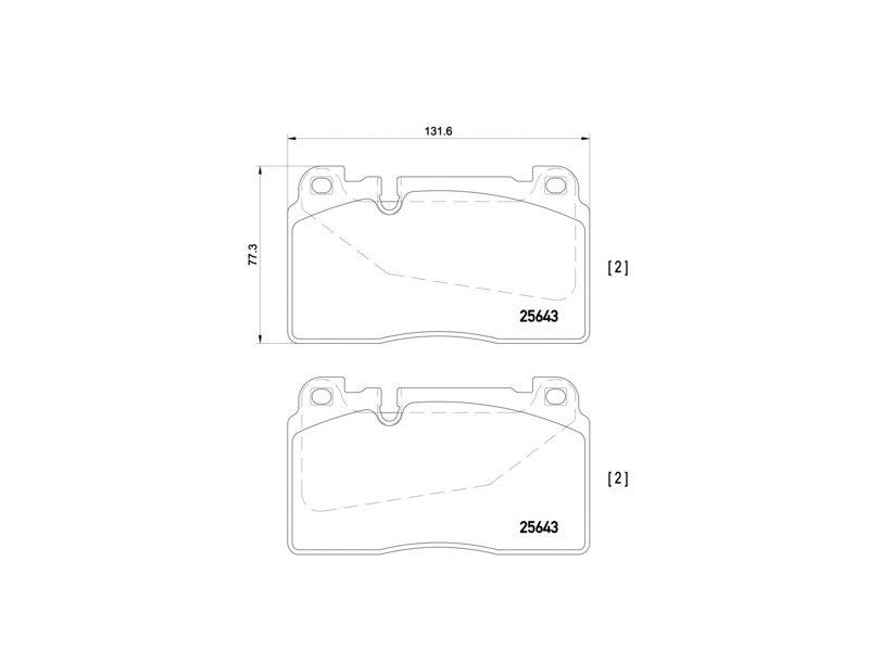 BREMBO P85123 Porsche 8R0698151H 9A769815100 Brake pads Front for ...